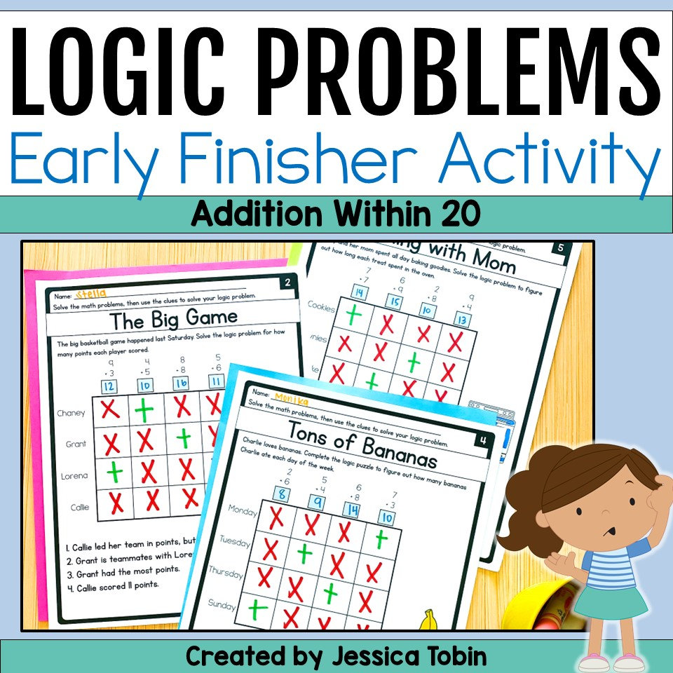 Logic Puzzles, Addition Strategies and Enrichment - Early Finishers ...