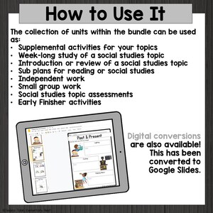Social Studies Worksheets Social Studies Reading 2nd & 3rd Grade Social ...