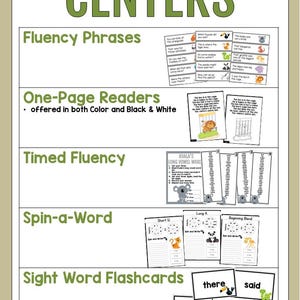 Animals Reading Fluency Passages and Centers 3rd Grade 2nd Grade ...