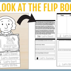 George Washington Biography Graphic Organizer, Presidents Day ...