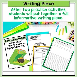 St. Patrick's Day Craftivity Writing 1st 2nd Grade, How to Catch a ...
