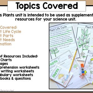 Plants, Plant Life Cycle, Parts of a Plant, Plant Needs - Plant Science ...
