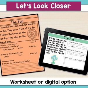 Decodable Readers Passages Science of Reading Comprehension Reading ...