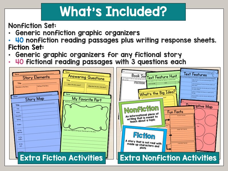 2nd Grade Reading Comprehension Passages & Questions, Fiction and ...
