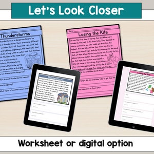 2nd Grade Reading Comprehension Passages & Questions, Fiction and ...