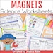Magnets Unit and Magnetism Activities, Worksheets, and Reading Passages ...