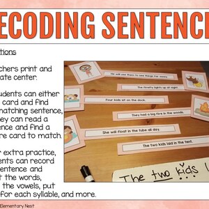 Summer Phonics and Grammar Review Activities, Summer Centers and ELA ...