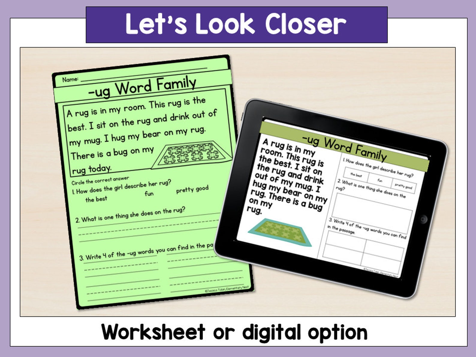 Decodable Readers Passages Science of Reading CVC Word Families Reading ...