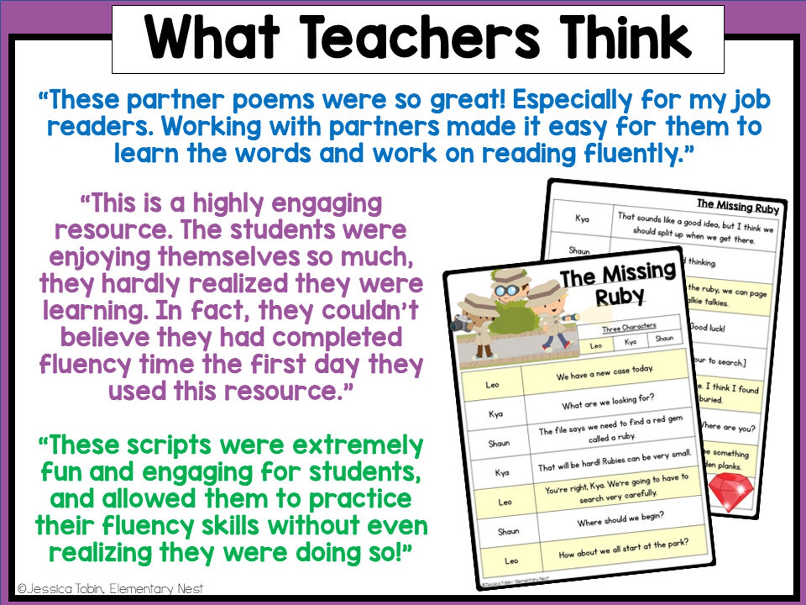 Reader's Theater Scripts - 3, 4, or 2 Person Readers Theater - Fluency ...