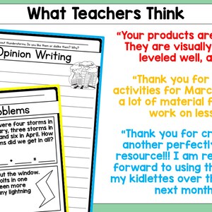 March Math, Writing, Language Worksheets - St. Patrick's Day Word ...