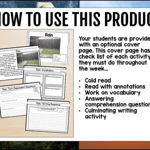 Nonfiction Close Reading Passage 3rd 2nd Grade Reading Comprehension ...