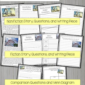 Reading Comprehension Passages and Questions 2nd 3rd Grade, Paired ...