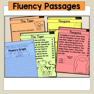Reading Fluency Passages With Comprehension Questions - Early Fluency ...