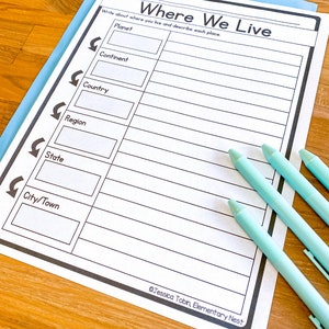 Geography Maps Continents and Oceans, Social Studies Reading Passages ...