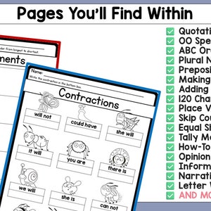 May Worksheets Math, Writing, Grammar Spring Word Search Literacy and ...