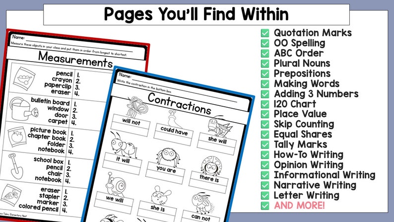 May Worksheets Math, Writing, Grammar Spring Word Search Literacy and ...