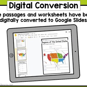 Geography Maps Continents and Oceans, Social Studies Reading Passages ...