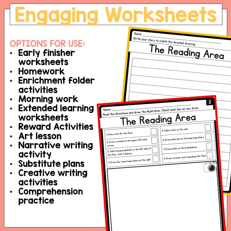 Directed Drawing and Creative Writing Enrichment - Early Finishers ...