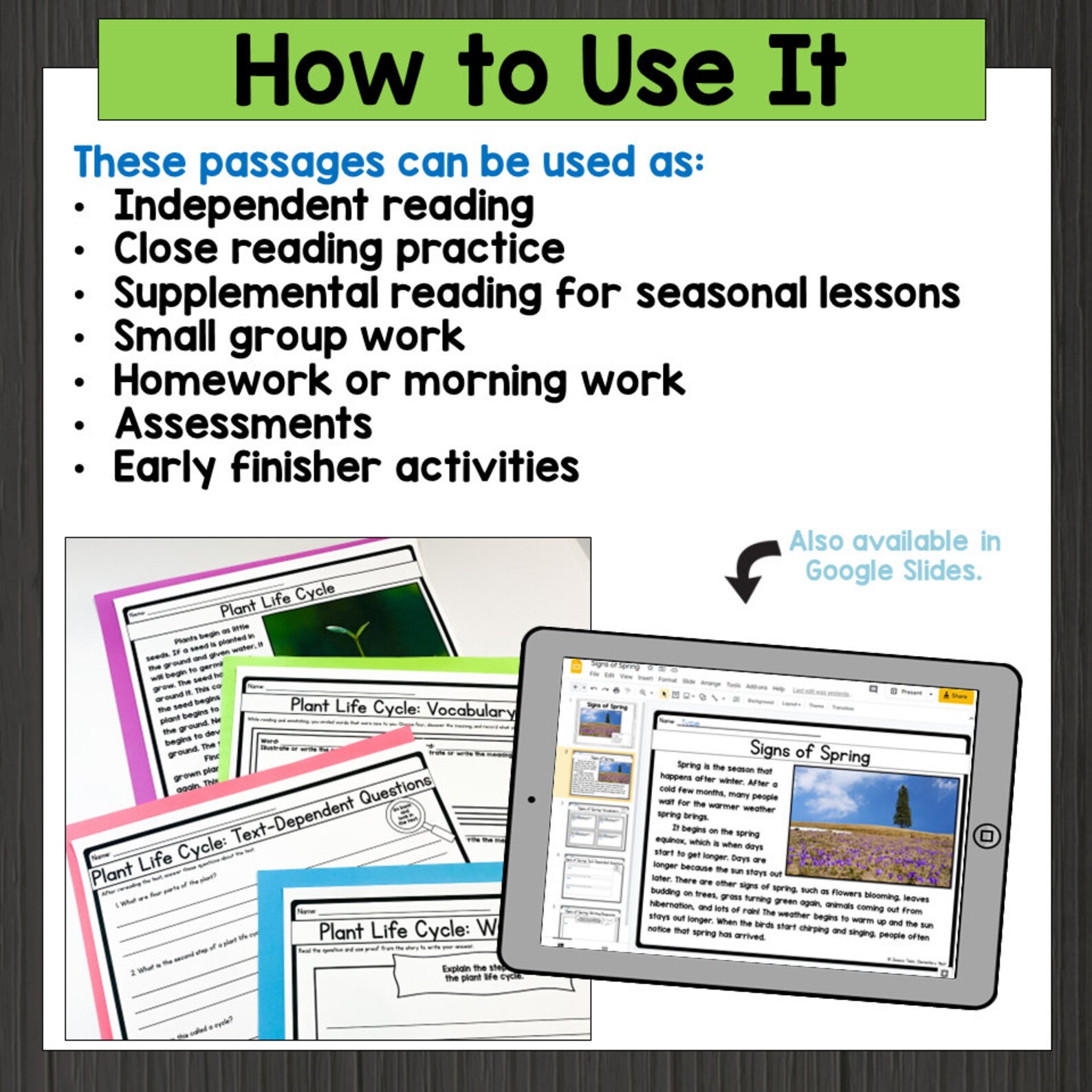 Nonfiction Close Reading Passage 3rd 2nd Grade Reading Comprehension ...