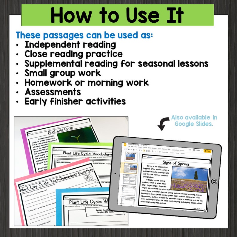 Nonfiction Close Reading Passage 3rd 2nd Grade Reading Comprehension ...
