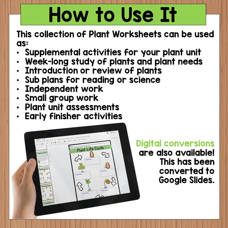 Plants, Plant Life Cycle, Parts of a Plant, Plant Needs - Plant Science ...