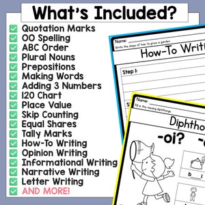 May Worksheets Math, Writing, Grammar Spring Word Search Literacy and ...