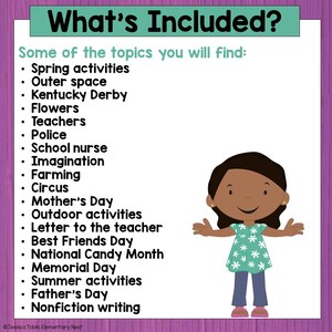 Writing Prompts for May and June With Digital, Journal, or Paper ...