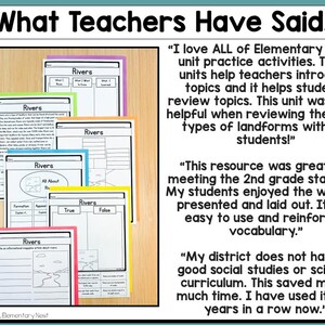 Landforms Worksheets: Social Studies and Science Reading Passages (PDF ...