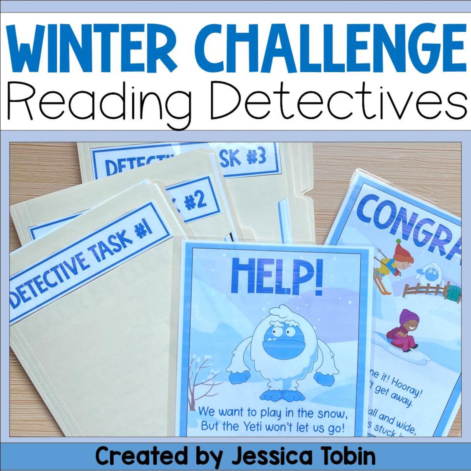 Winter Reading Comprehension Escape Room Winter Challenge Fun Winter ...