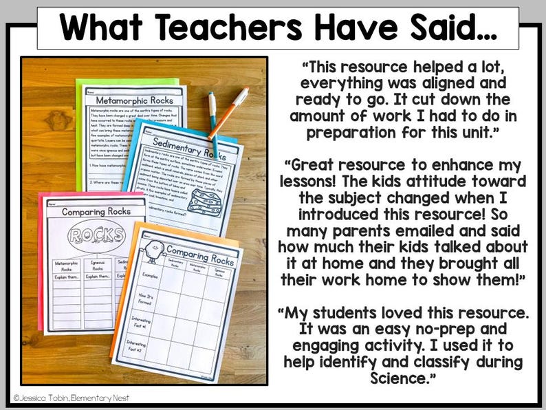 Rocks and Minerals Worksheets and Passages, Types of Rocks & Rock Cycle ...