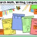 March Math, Writing, Language Worksheets - St. Patrick's Day Word ...