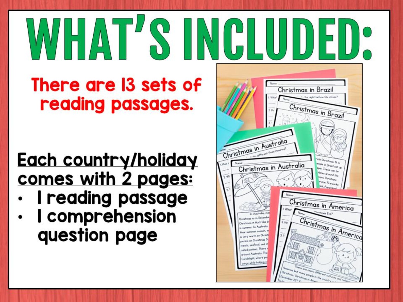 Christmas Around the World Passages - Winter Holidays Around the World ...