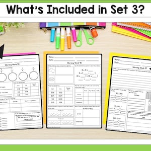 3rd Quarter 3rd Grade Homework With Folder Cover, ELA and Math Review ...
