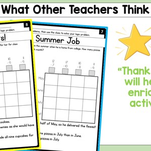 Logic Puzzles, Math Subtraction Problems, Enrichment- Early Finishers ...