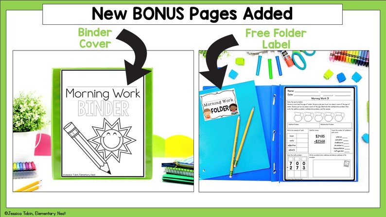 1st Quarter Morning Work 3rd Grade, 3rd Grade ELA Spiral Review, Math ...
