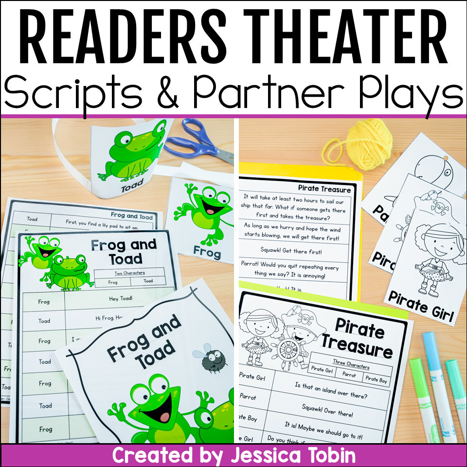 Reader's Theater Scripts: Fluency & Comprehension Plays (PDF Download ...