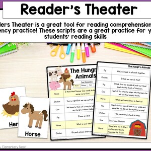 Reader's Theater Scripts: Fluency & Comprehension Plays (PDF Download ...