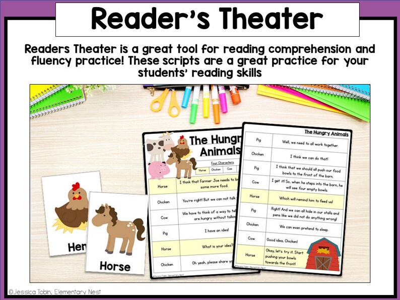 Reader's Theater Scripts: Fluency & Comprehension Plays (PDF Download ...