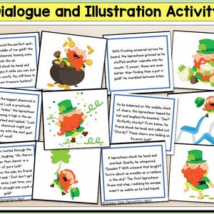 St. Patrick's Day Writing, Narrative Writing Graphic Organizer 3rd 4th ...