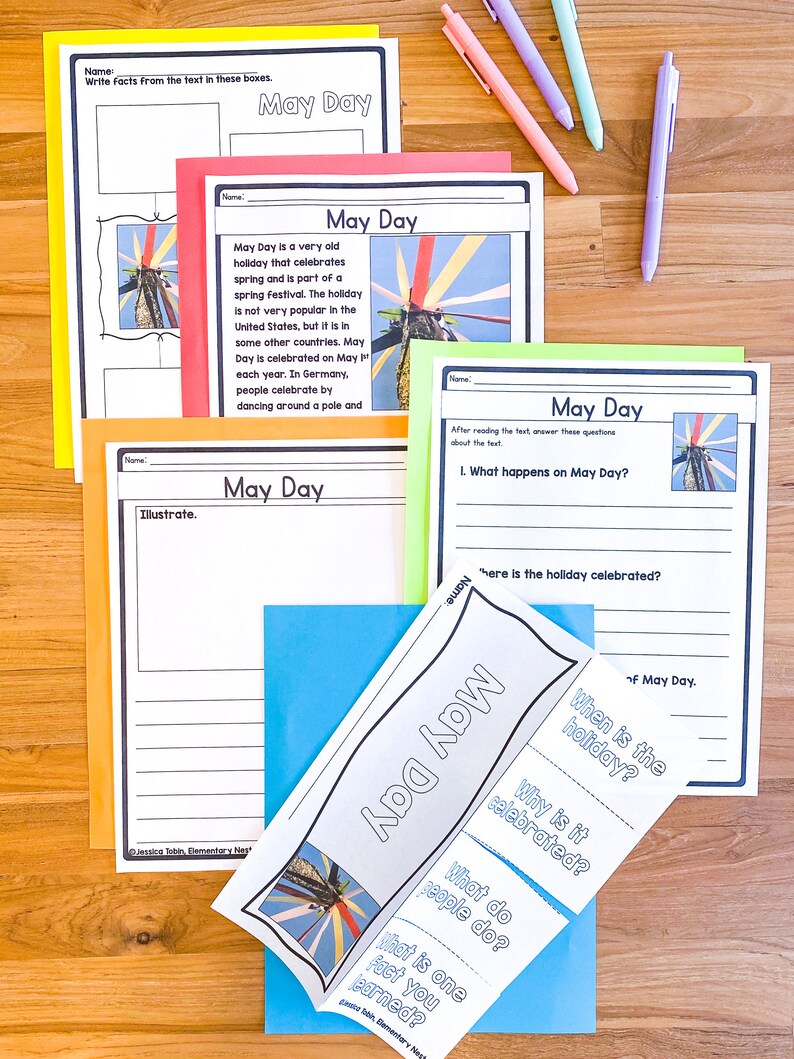 All-year Holidays Around the World Reading Activities, Social Studies ...