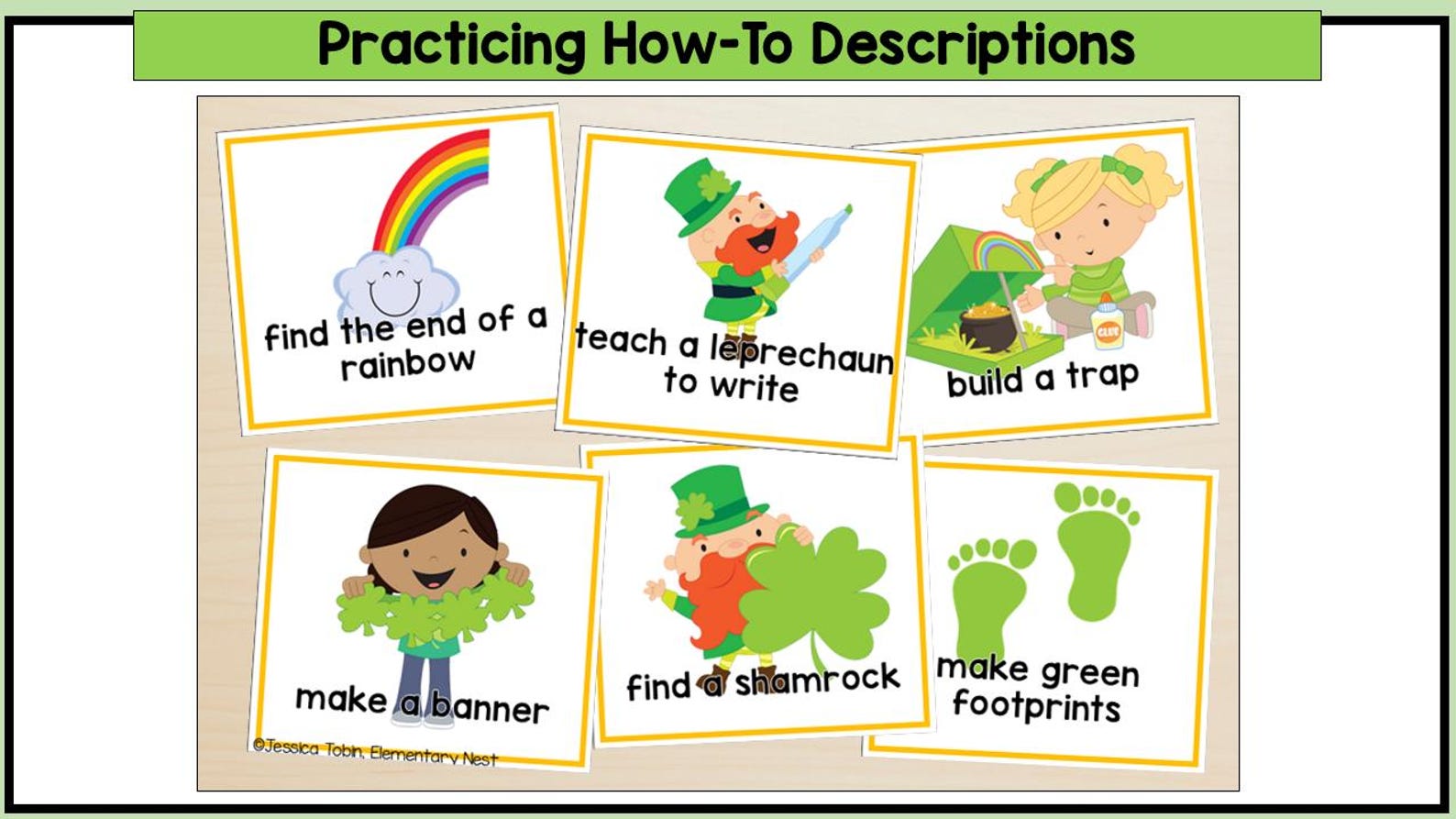 St. Patrick's Day Craftivity Writing 1st 2nd Grade, How to Catch a ...