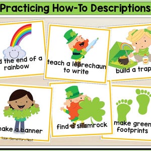 St. Patrick's Day Craftivity Writing 1st 2nd Grade, How to Catch a ...