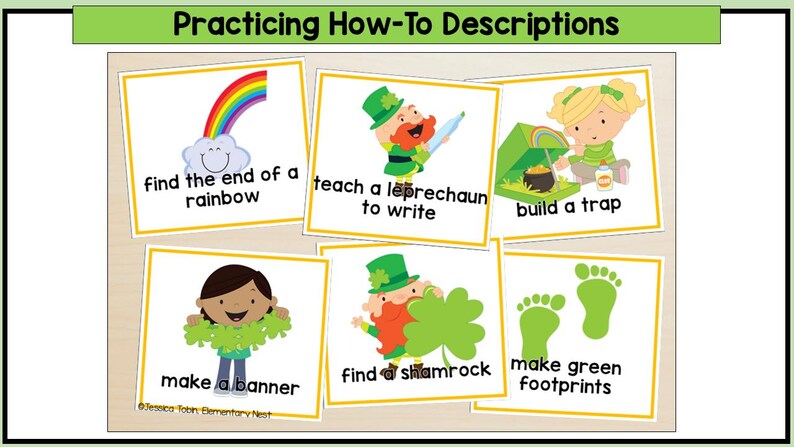 St. Patrick's Day Craftivity Writing 1st 2nd Grade, How to Catch a ...