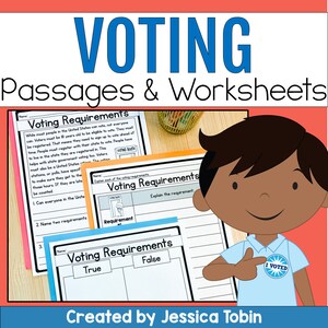 Election, Voting, Worksheets & Passages Ballots, Mock Election, Social ...