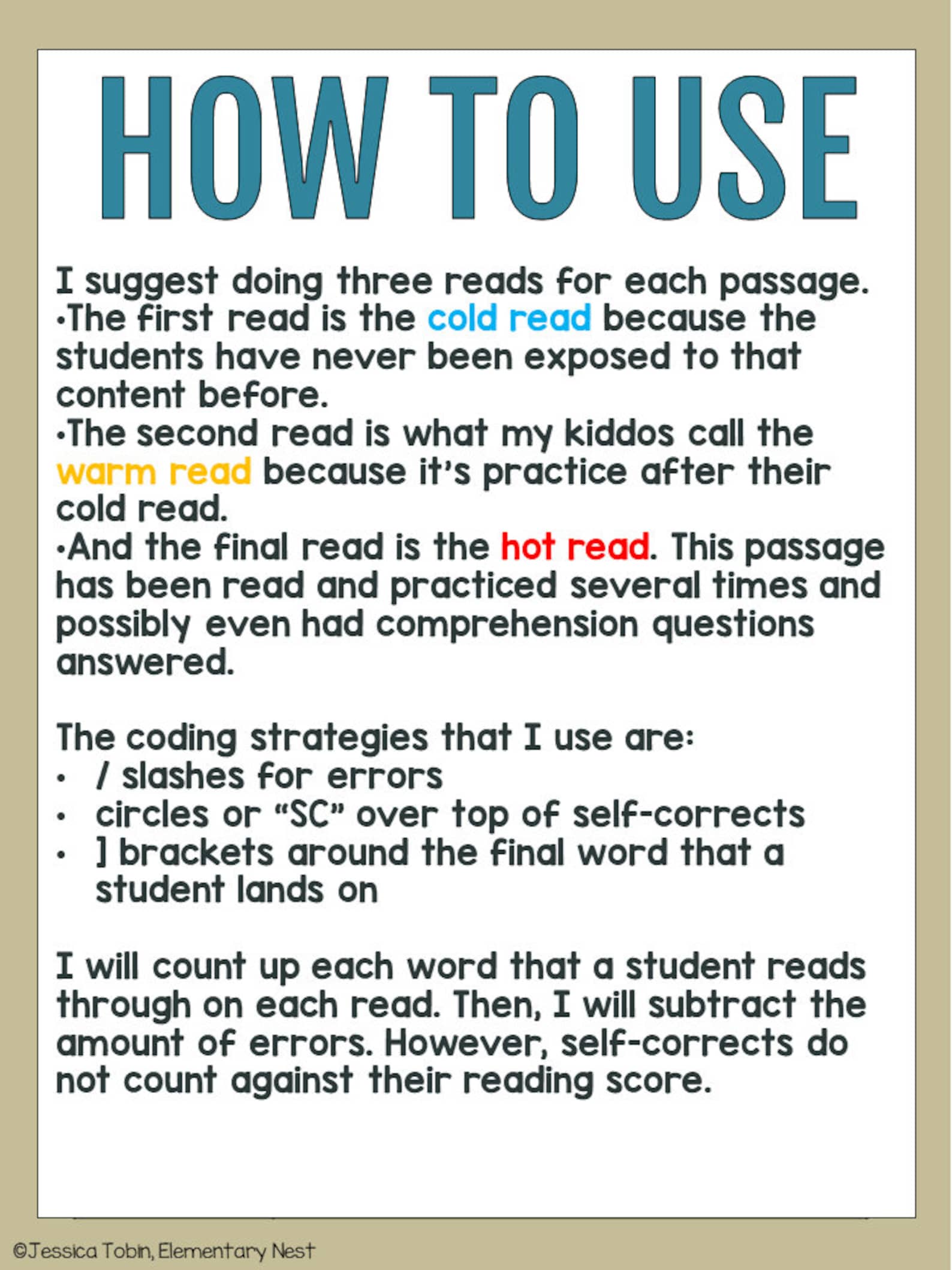 Animals Reading Fluency Passages With Comprehension & Reading Fluency ...