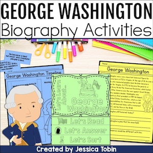 George Washington Biography Graphic Organizer, Presidents Day ...