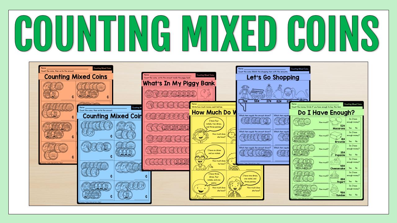 Counting Money Worksheets, Money Word Problems, Do I Have Enough Money ...