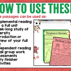 Christmas Around the World Passages - Winter Holidays Around the World ...