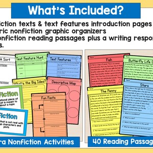 Nonfiction Reading Comprehension Passages: 1st-2nd Grade (PDF Download ...