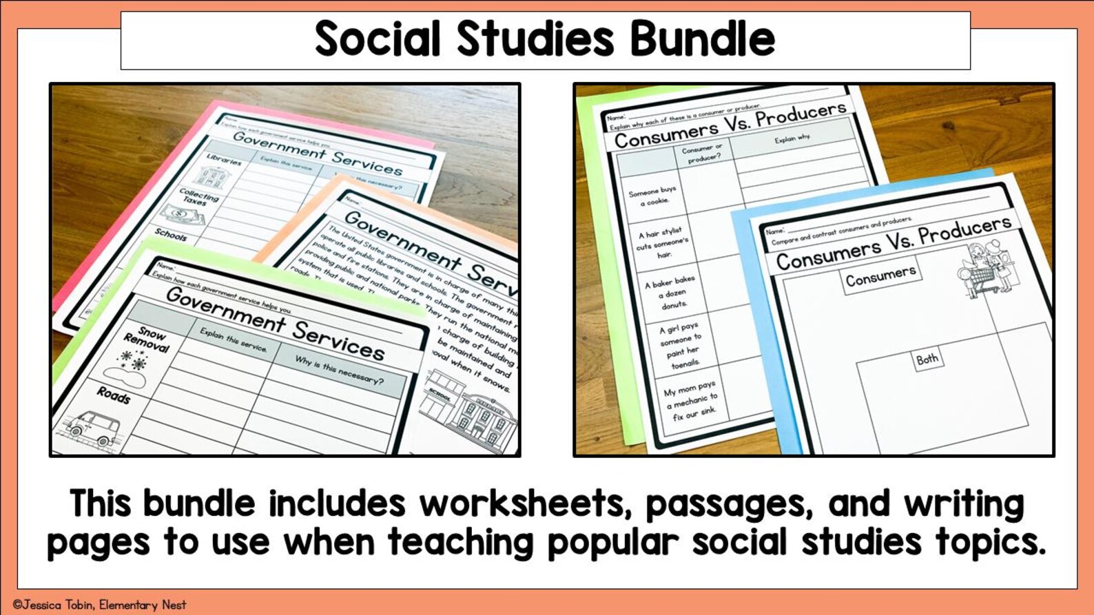 Social Studies Worksheets Social Studies Reading 2nd & 3rd Grade Social ...
